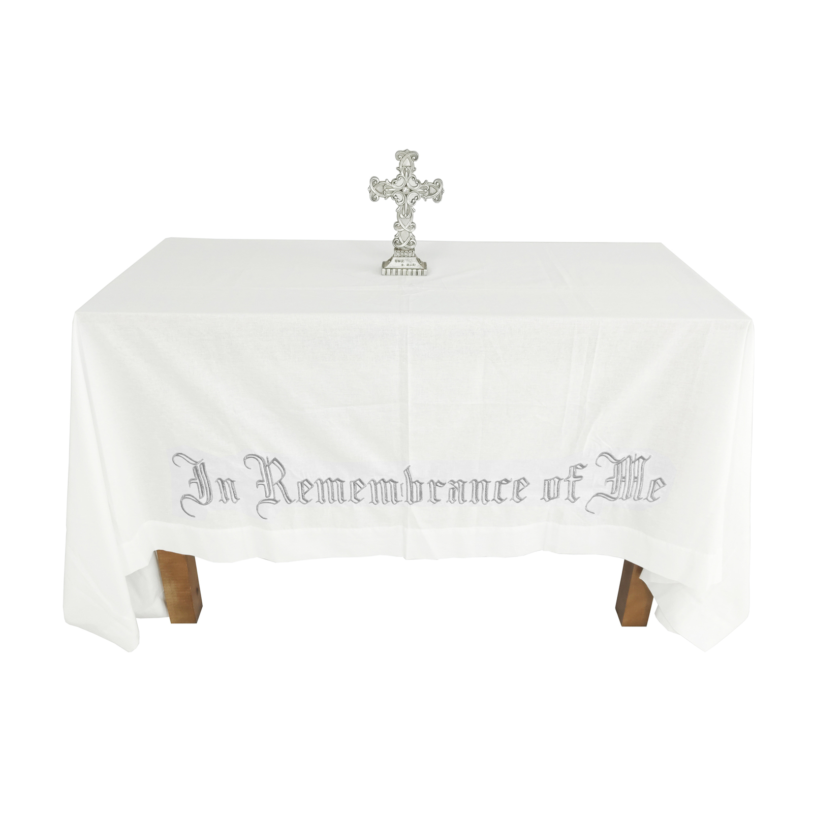 In Remembrance of Me Altar Frontal Holy Communion Table Cloth Cover ...