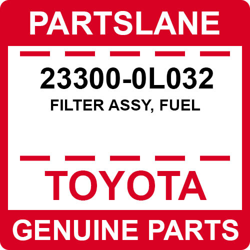 23300-0L032 Toyota OEM Genuine FILTER ASSY, FUEL | eBay