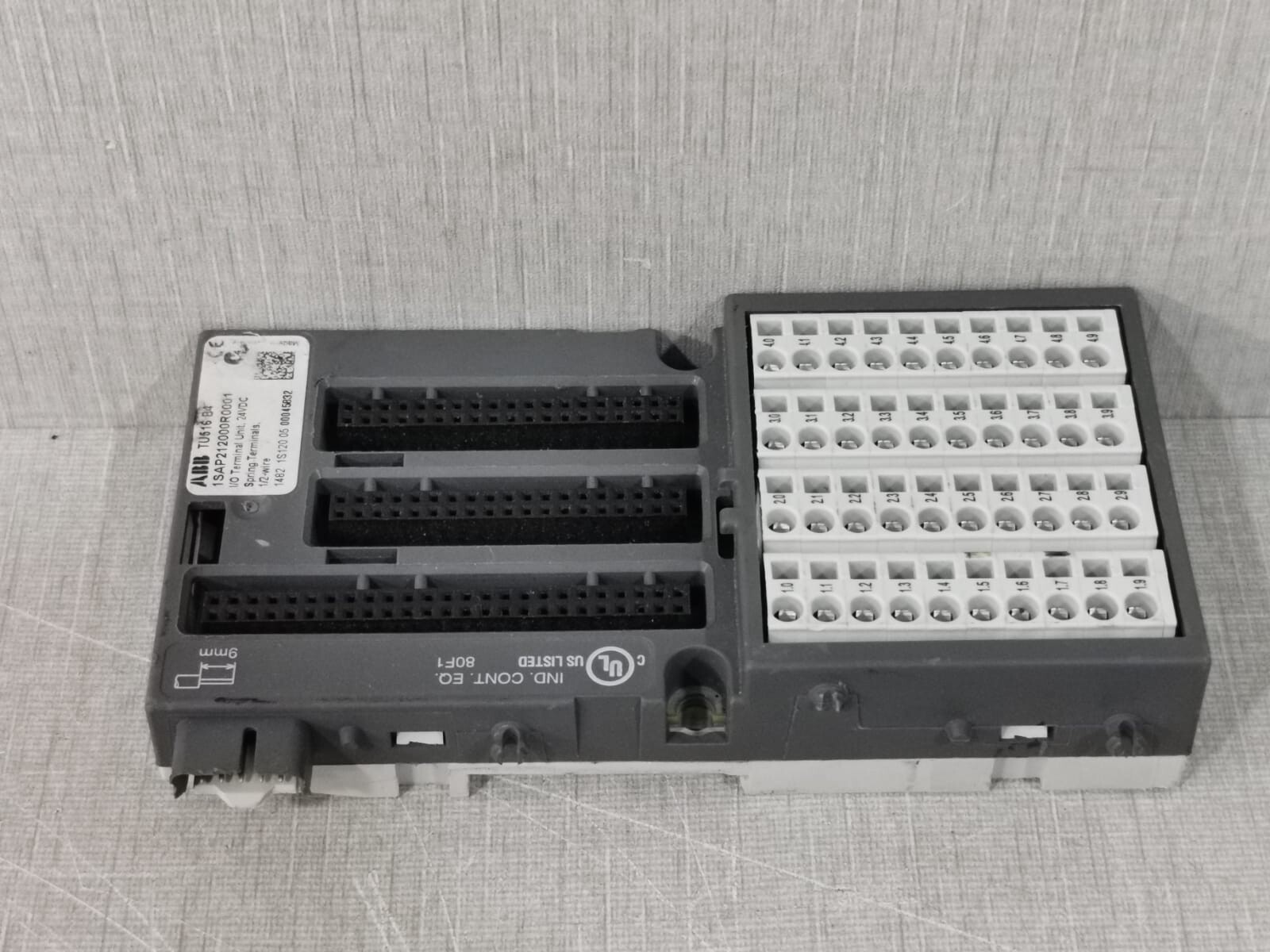 ABB TU516 B4 I/O Terminal Unit 1SAP212000R0001 24VDC | eBay