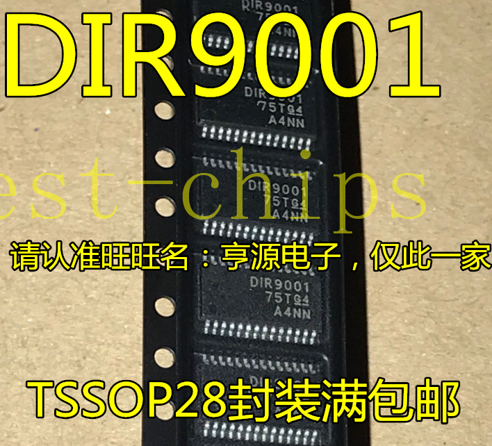 2 PCS DIR9001PWR TSSOP-28 DIR9001 Audio Interface Receiver #K1995 | eBay