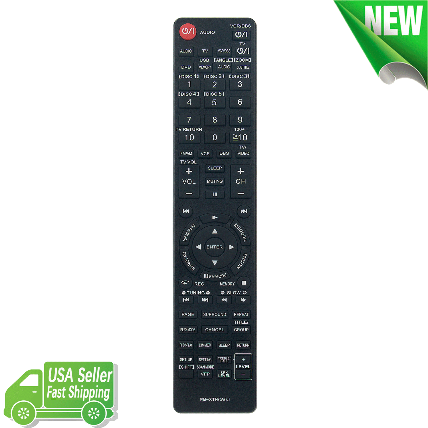 New RM-STHC60J Replace Remote Control for JVC Home Theater TH-C40 TH ...
