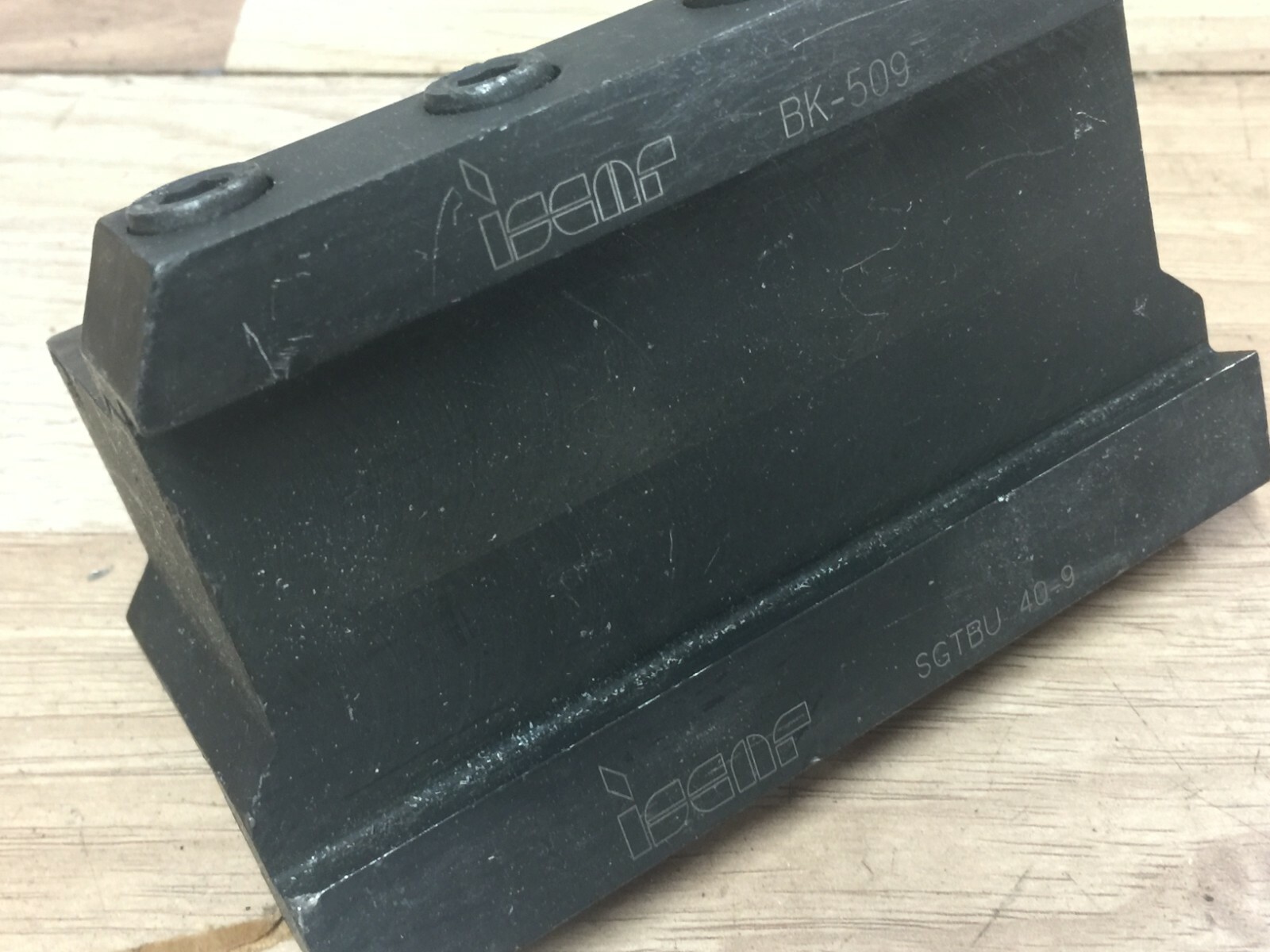 ISCAR TOOL HOLDER BLADE CUT OFF HOLDER SGTBU 1 1/2 " W/ 2 " CAP | eBay