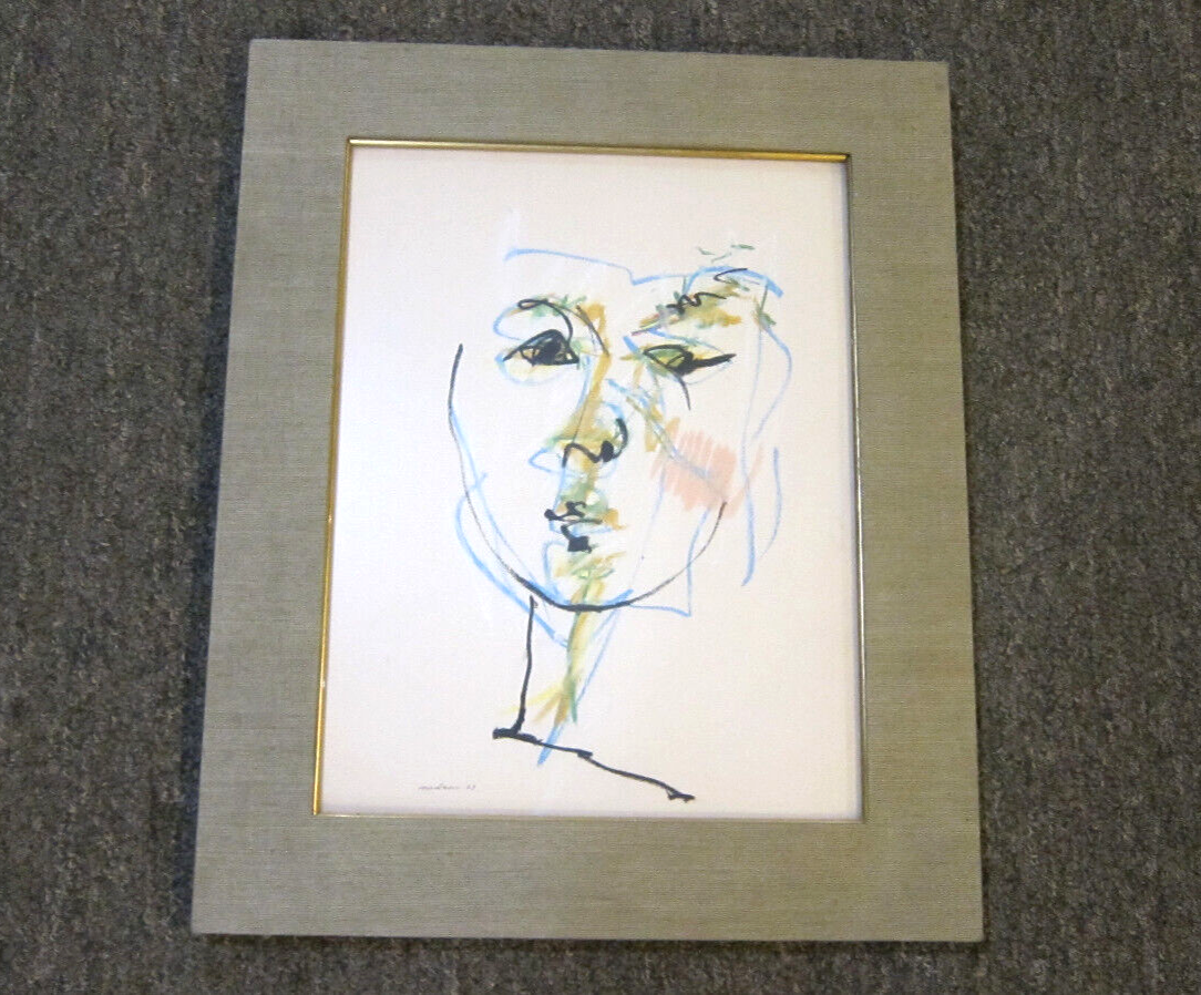 JACK MADSON ORIGINAL PASTEL - SIGNED, FRAMED - FREE SHIPPING | eBay