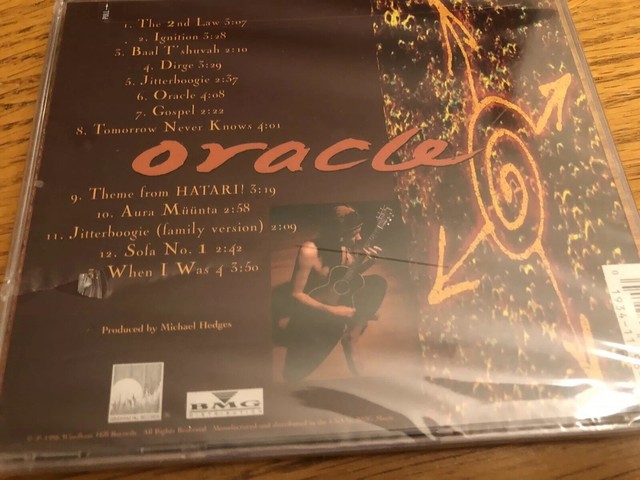 Oracle by Michael Hedges (CD, Oct-1996, Windham Hill Records) for sale ...
