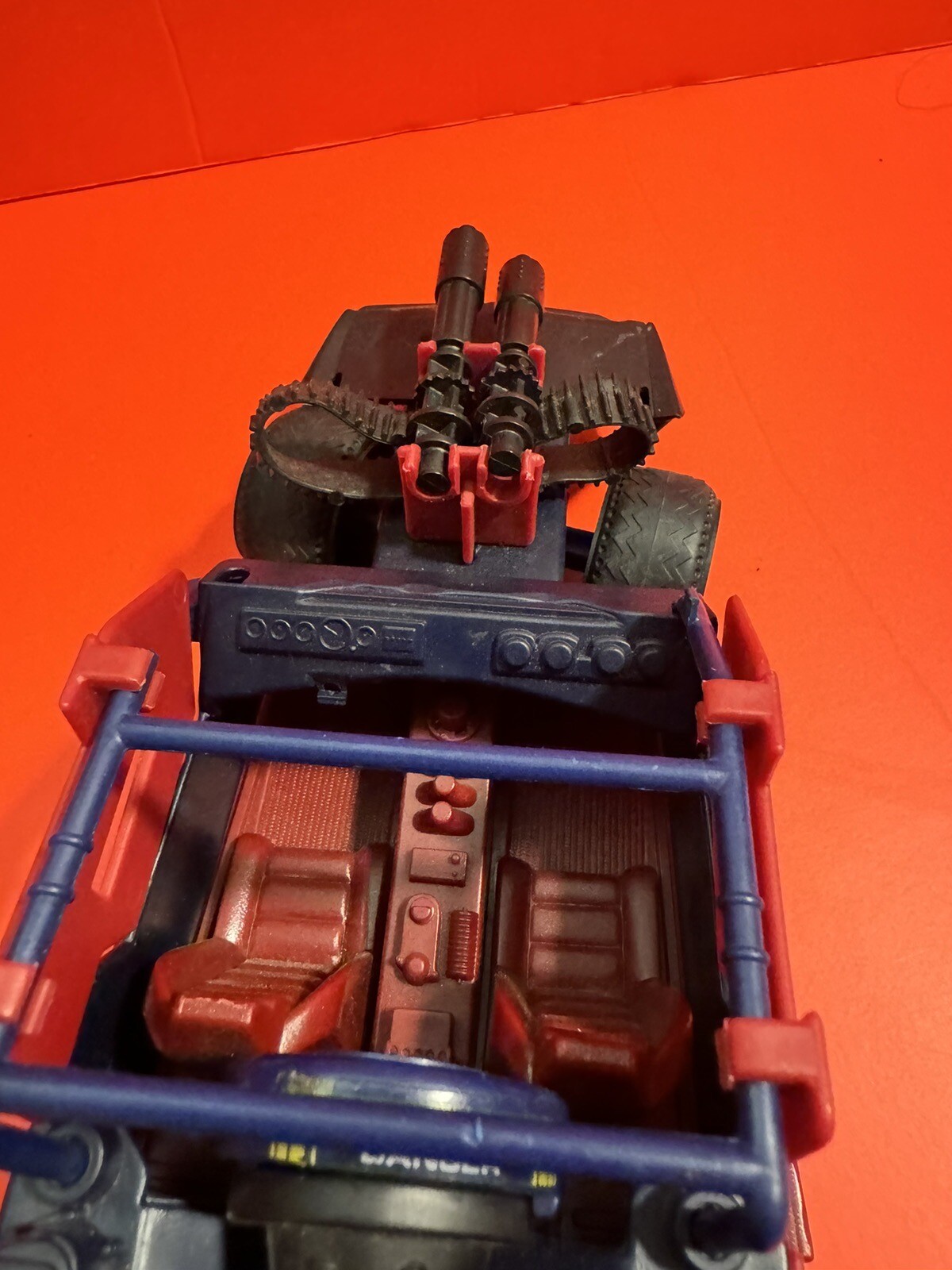 Vintage GI-Joe Cobra Figure 1986 DREADNOK THUNDER MACHINE Vehicle Near ...
