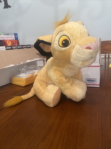 18" Lion King Simba Jumbo Plush By Just Play | eBay