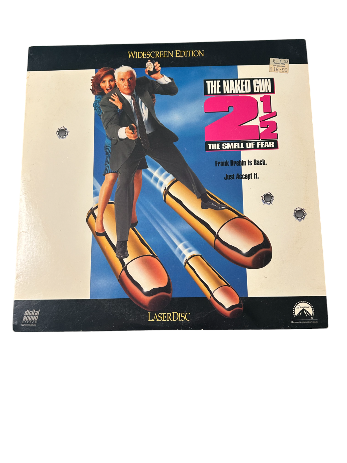 Naked Gun 2 1/2 The Smell of Fear Widescreen LaserDisc | eBay