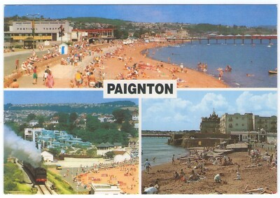Paignton, multi view colour postcard, posted 1994 | eBay UK