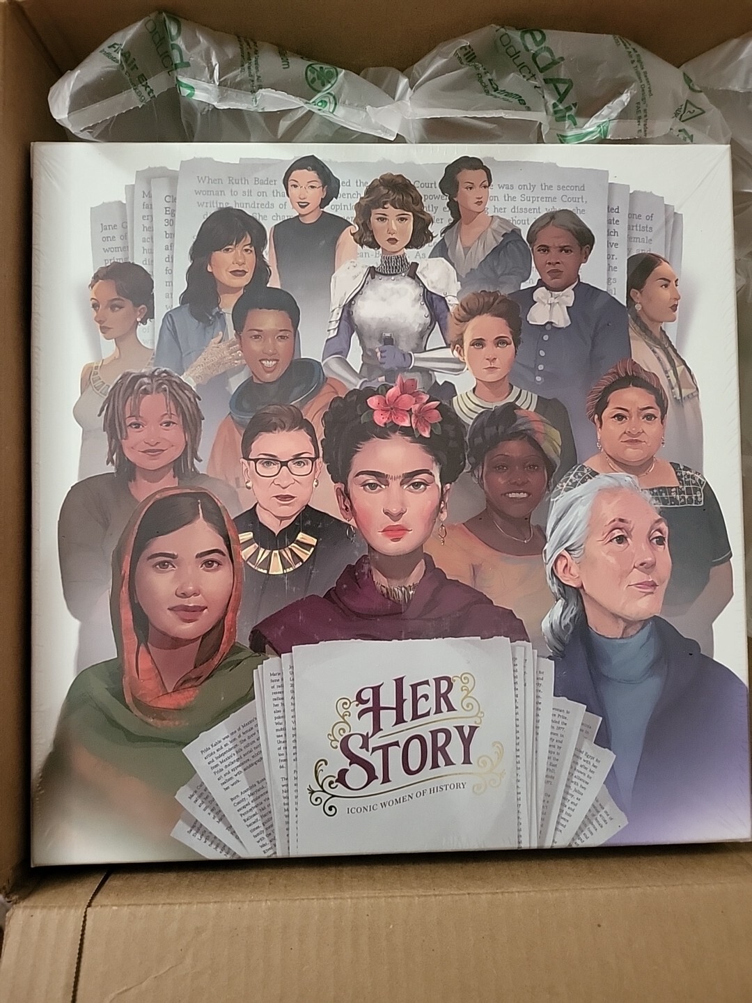 Her Story Board Game - Iconic Women of History - NIB/Sealed | eBay