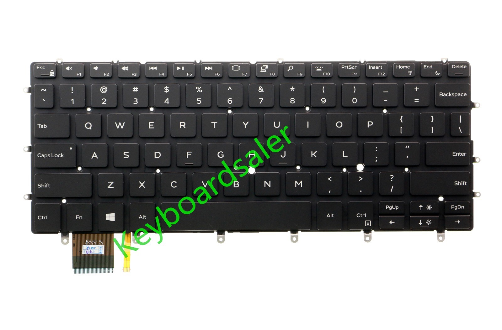 For Dell XPS 13-9370 P82G P82G001 XPS 13-9380 P82G002 Keyboard US ...