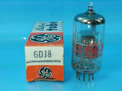 GE 6DJ8 ECC88 RED LABEL TUBE NOS NIB CURVE TRACER SINGLE O GTR SWEET | eBay