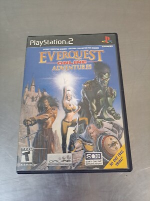 Everquest Online Adventure PS2 PlayStation 2 AD/NM 814582403124| eBay