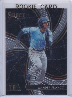 WANDER FRANCO ROOKIE CARD 2020 Select Phenomenon TAMPA BAY RAYS ...