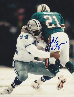 MARK HIGGS MIAMI DOLPHINS ACTION SIGNED 8x10 | eBay