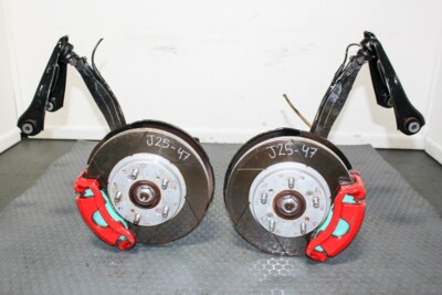 GENUINE HONDA INTEGRA TYPE R 5 LUG FRONT CALIPERS ROTORS HUBS KNUCKLES ...