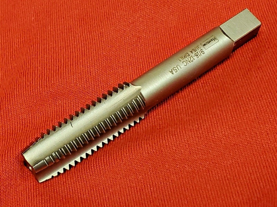 Various Brands SAE Hand Tap Carbon Steel 1/4" to 1" NC & NF Taper Plug ...