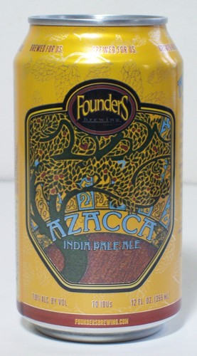 Founder's Azacca India Pale Ale 12 ounce Michigan Craft Beer Can | eBay