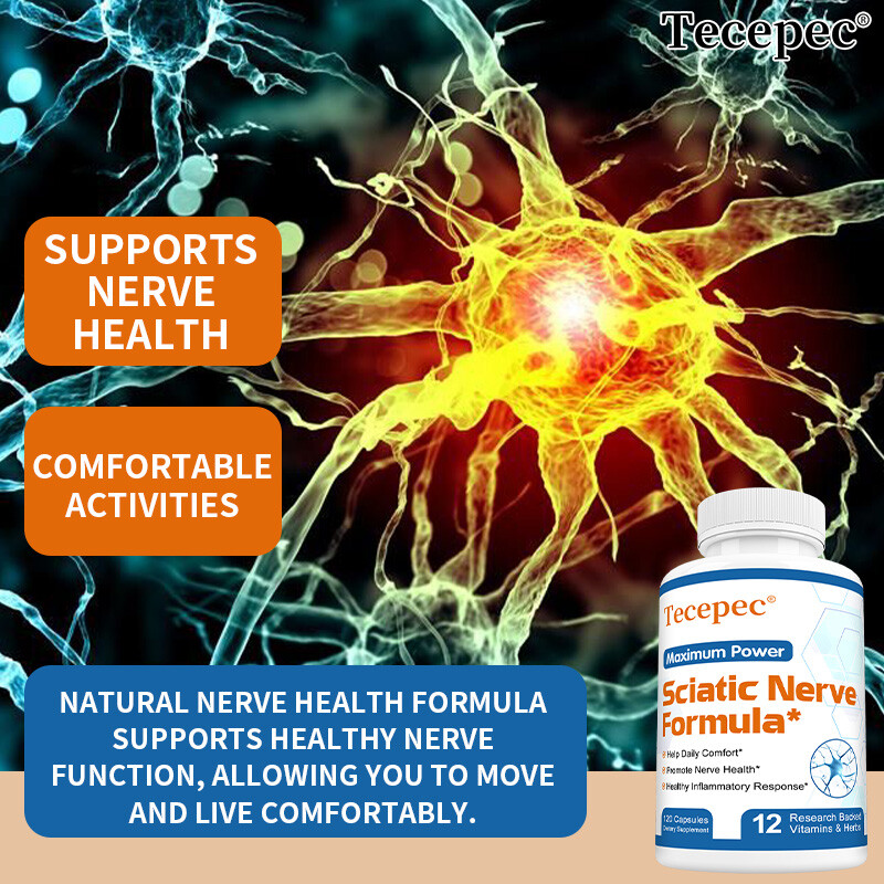 Maximum Power Sciatic Nerve Formula: Alpha Lipoic Acid Vitamin ...