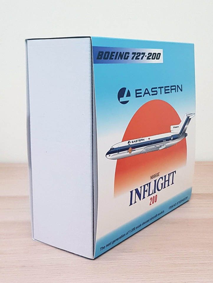 Inflight 1/200 IF722EA0223P Boeing 727-200 Eastern Air Lines N8866E ...
