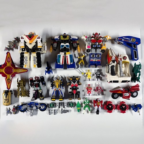 Mighty Morphin POWER RANGERS Wholesale Figure Lot Bulk Megazord ...