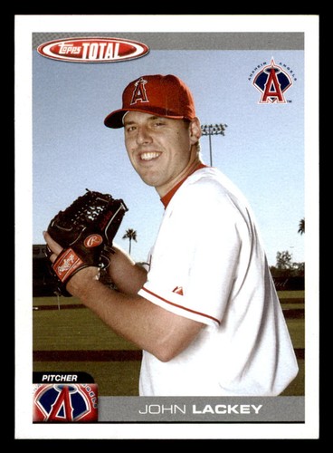 2004 Topps Total #487 John Lackey Anaheim Angels | eBay