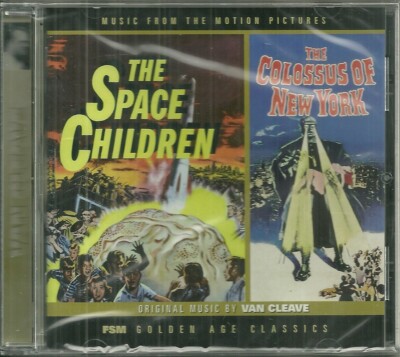 OOP CD - SPACE CHILDREN / COLOSSUS OF NEW YORK - Van Cleave - Film ...