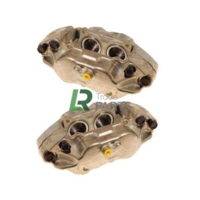 LAND ROVER DEFENDER 110 FRONT BRAKE CALIPERS (X2) SOLID DISCS - RTC5572 ...