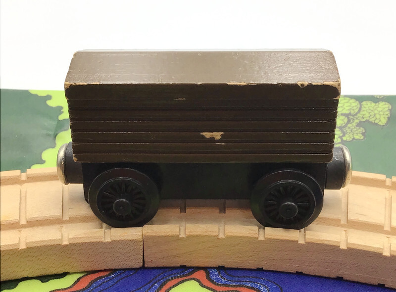 Thomas & Friends TROUBLESOME BRAKEVAN Truck 1st Ed. White Face Wooden ...
