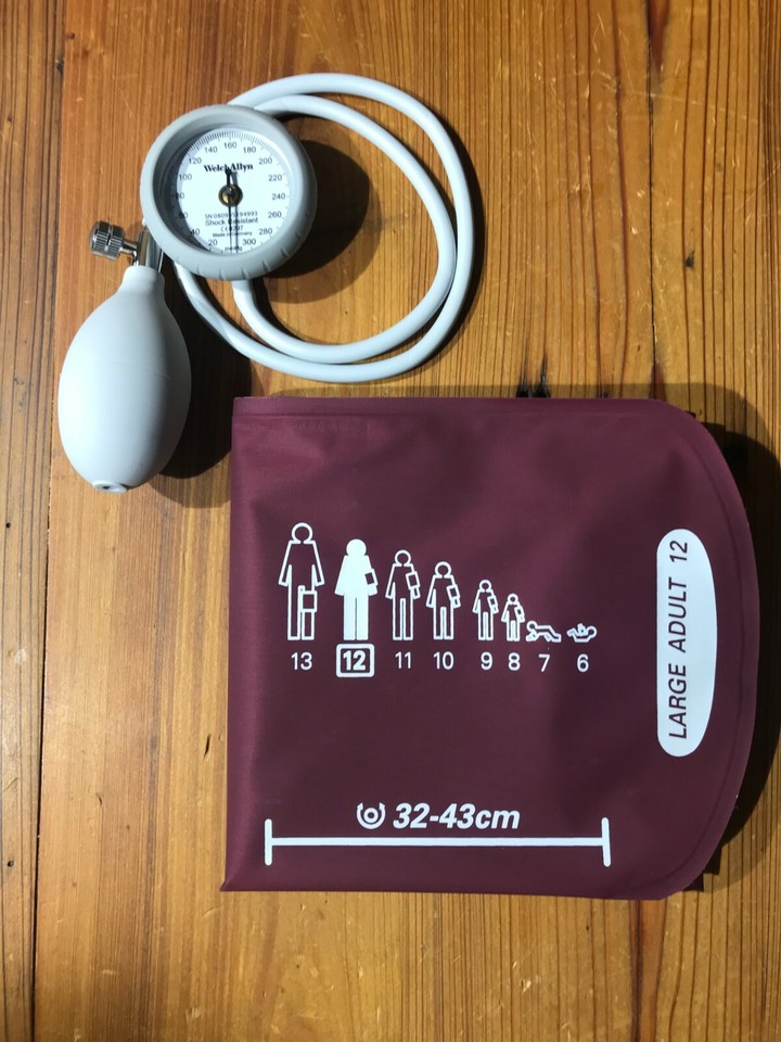 *NEW* Welch Allyn Durashock Sphygmomanometer - Handheld Gauge & Adult ...