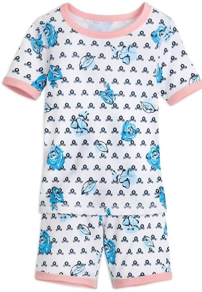Disney PJ Pal Short Set Cinderella Girls Sz 4 NWT | eBay