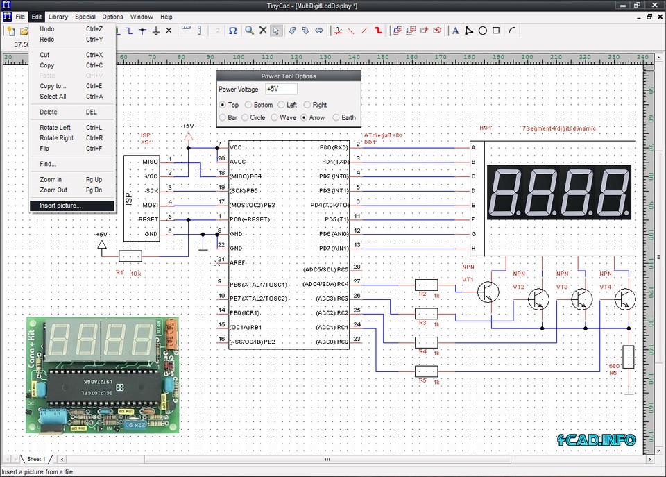 Electrical CAD Drawing Circuit Diagrams Maker TinyCAD PC Software DVD ...