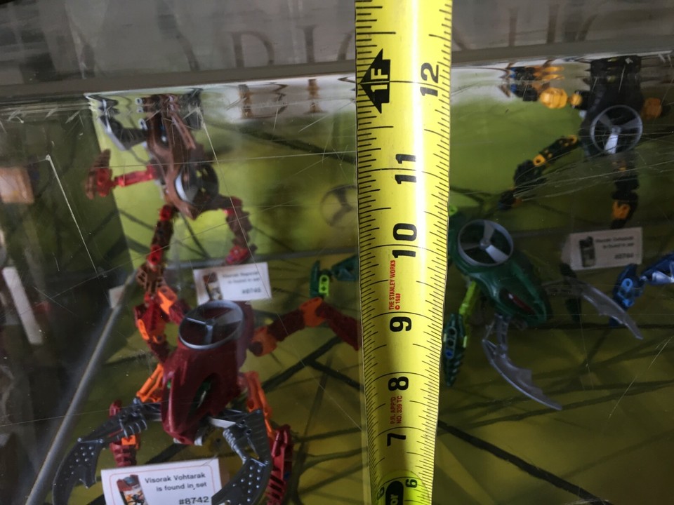 LOT OF 6 LEGO BIONICLE VISORAK STORE DISPLAY | eBay