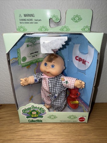 1995 Mattel Cabbage Patch Kids Baby Collectible Adele Hildy July 15 NIB ...