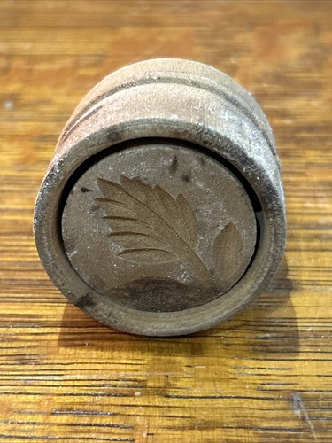 Antique 19th.c Wood Fern Butter Mold Print Press | eBay