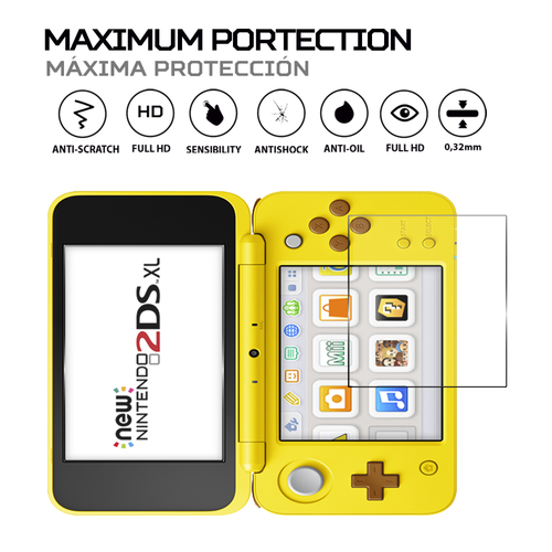 ANTISHOCK Screen protector for Nintendo 2DS XL | eBay