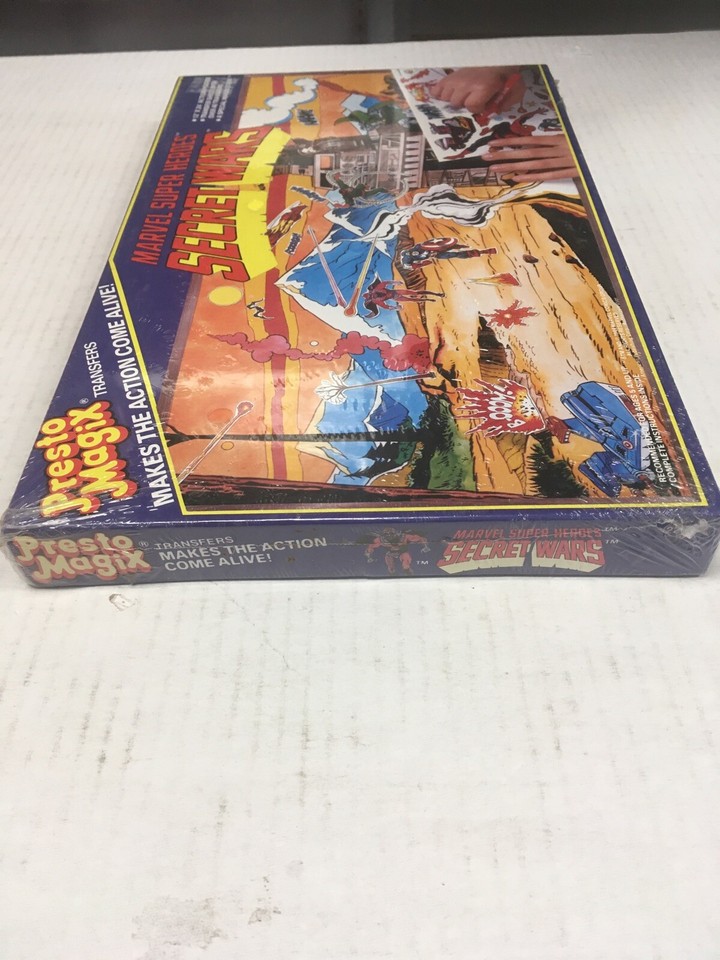 Presto MAgix Transfers Marvel Super Heroes Secret Wars Sealed | eBay