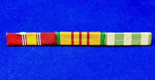 US Vietnam War Era 3 Ribbon Bars (National Defense Vietnam Service ...