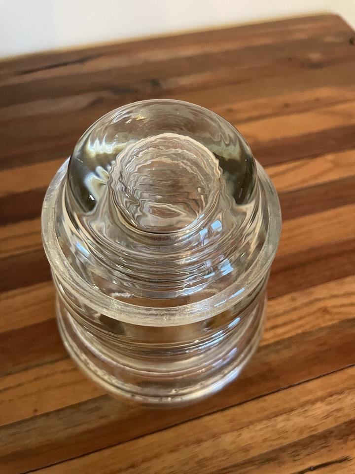 Vintage Hemingray-45 Clear Glass Insulator | eBay