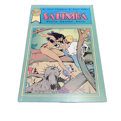 Salimba Graphic Novel Erotica Paul Chadwick 1989 Blackthorne Publishing ...