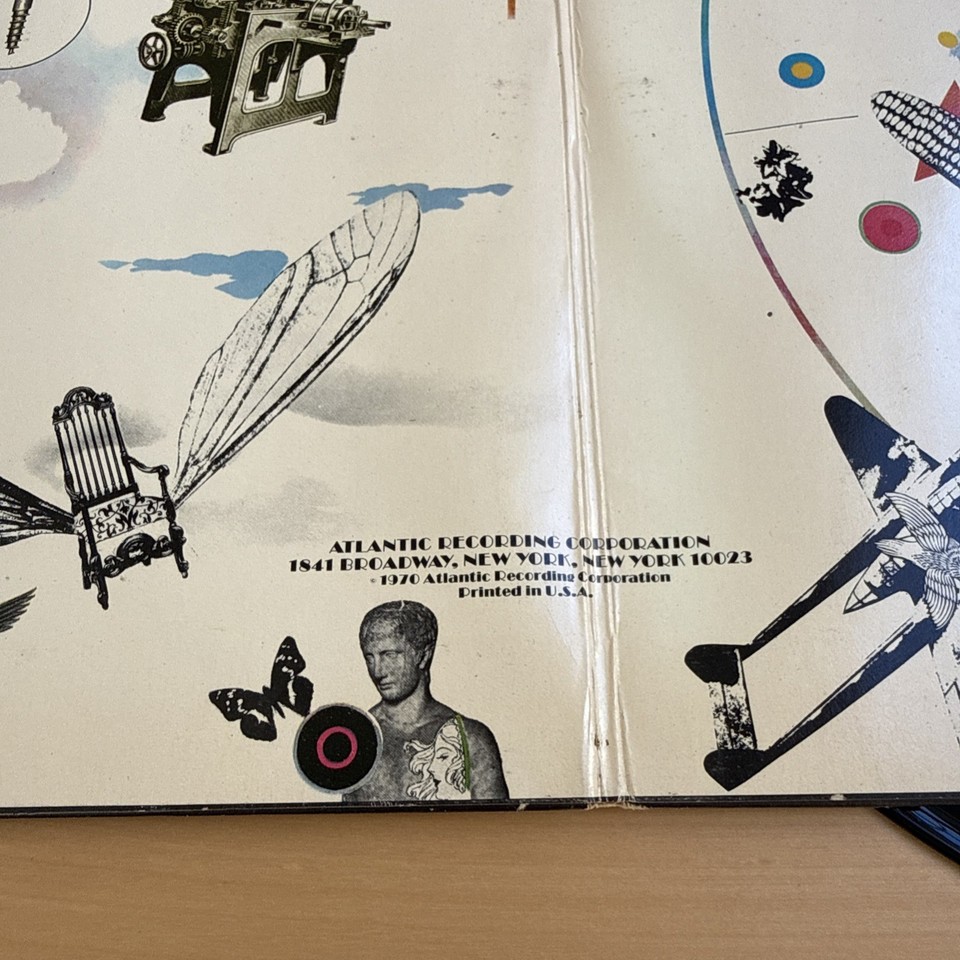 LED ZEPPELIN III 1970s US Monarch Press Complete Working Wheel +OG ...