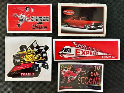 5-PACK SNAP-ON BIKER RAT ROD RAT FINK MOTORCYCLE TOOLS GUNS STICKERS | eBay