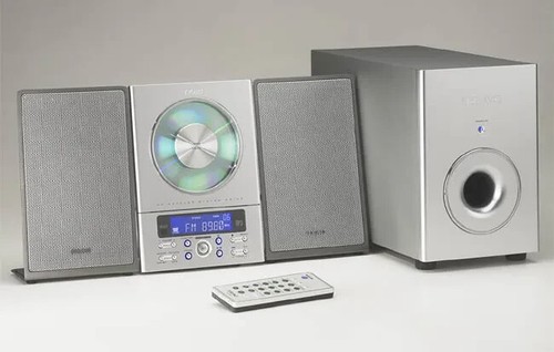 Teac Hi-Fi System CD-X9 Silver - Ultra Thin | eBay