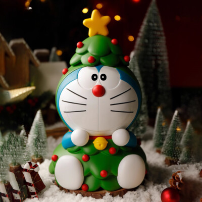Macott Station Doraemon Christmas MiniTree Figure Model Statue ...