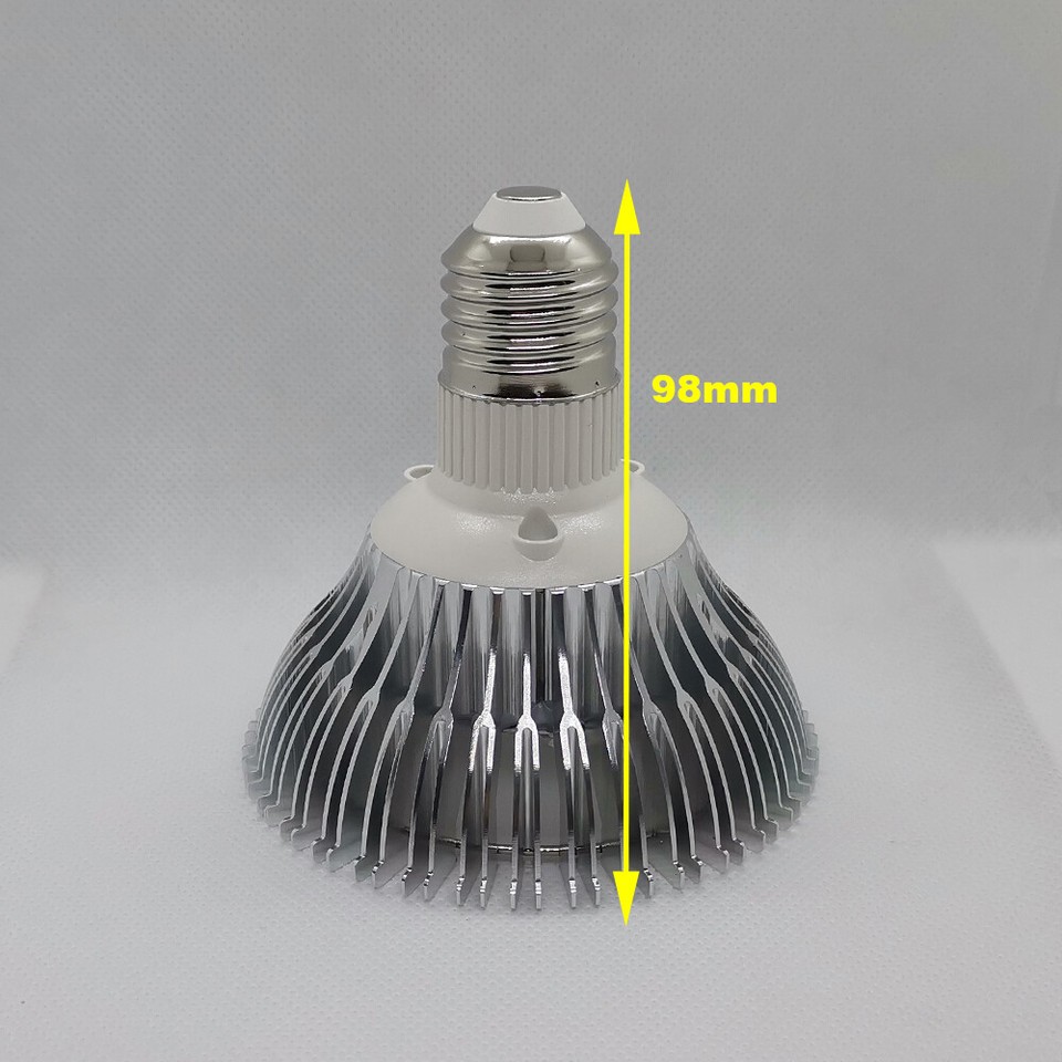 21W Deep Red 670nm~680nm LED Lamp Spot Light Bulb PAR30 Therapy Plant ...