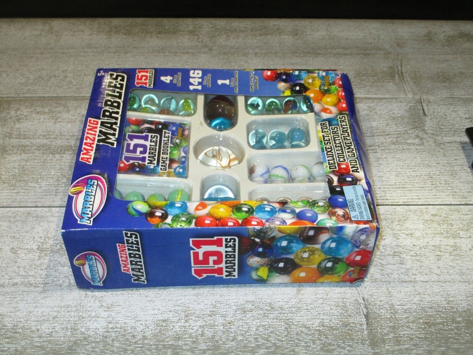 ~New in Box Amazing Marbles 151 marbles w/ 5 shooters~ Never Opened ...