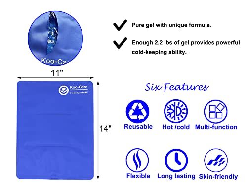 Koo-Care KC1006 Large Flexible Gel Ice Pack for sale online | eBay