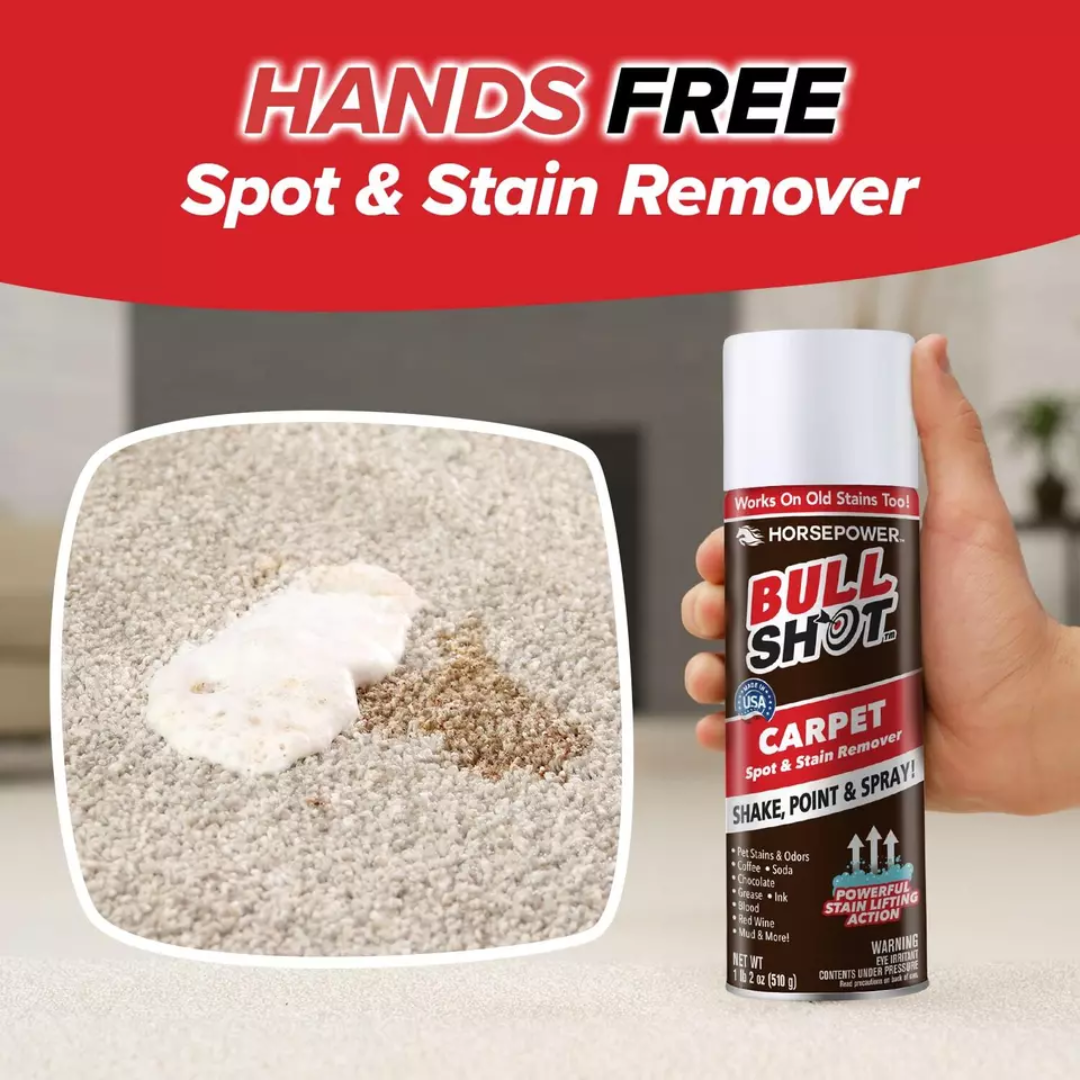 Horsepower Bull Shot Carpet Stain Remover, AS-SEEN-ON-TV, | eBay