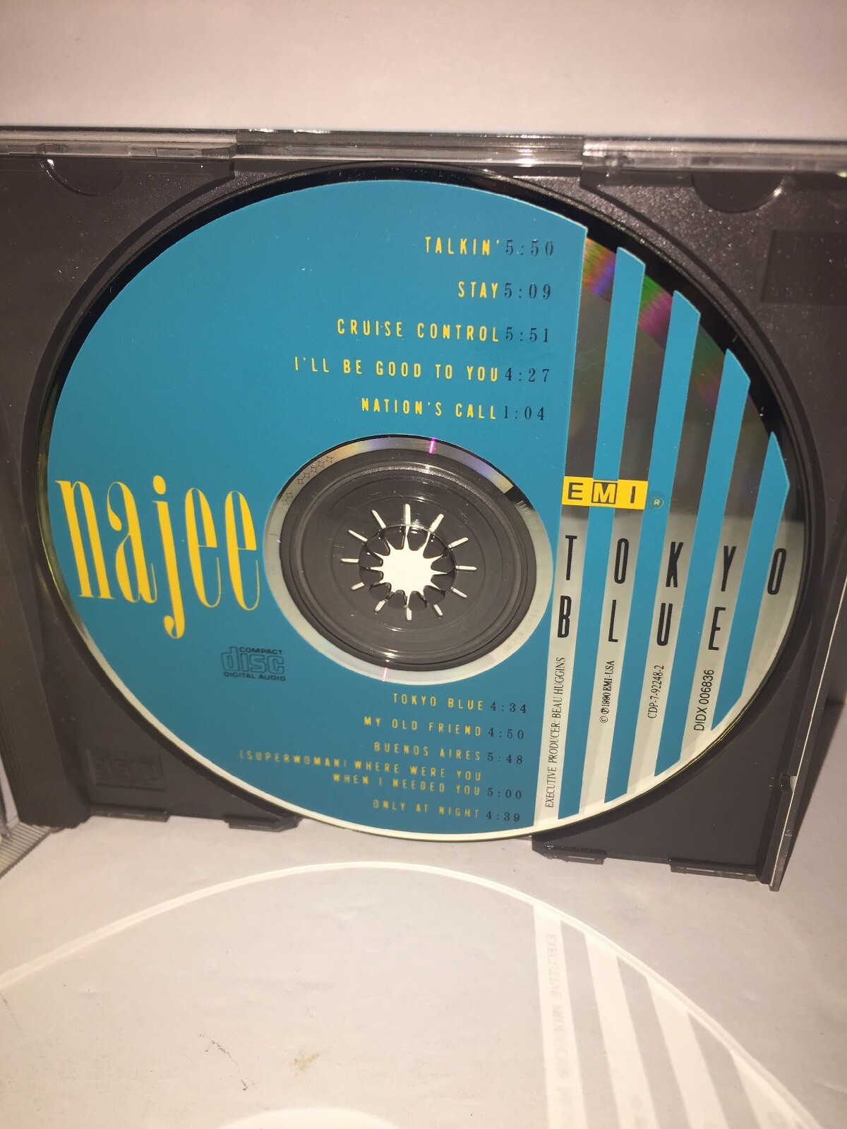 Tokyo Blue by Najee (Jerome Najee Rasheed) (CD, Jul-1996, EMI Music ...