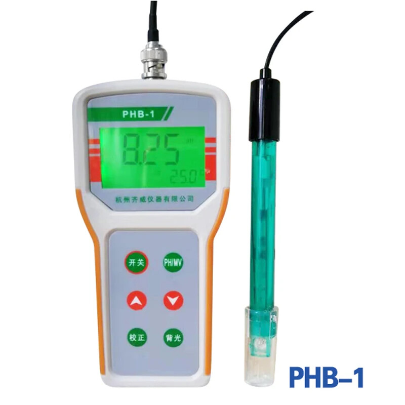 PHB-1/4 Portable PH Meter/Alkalinity Acidity Test Tester/Automatic ...