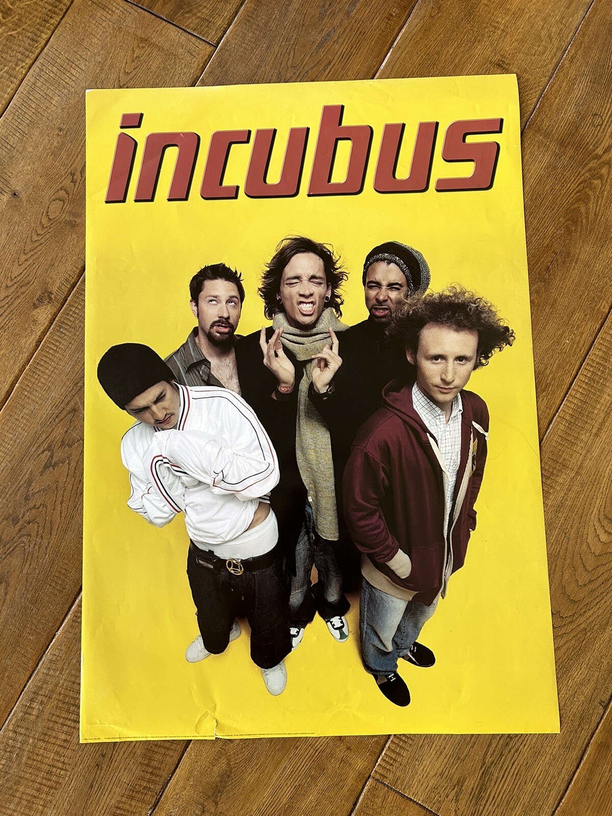 Original Incubus Group Vintage Poster 24"x 36" | eBay